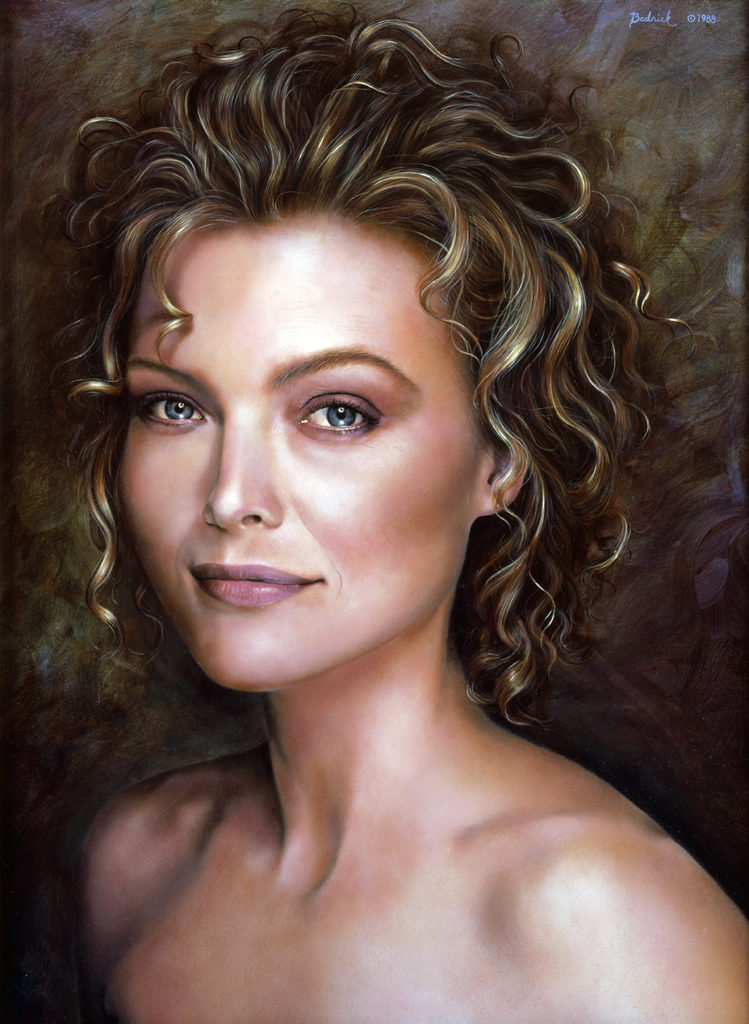 Portrait of Michelle Pfeiffer - Aggie Perilli Communications International